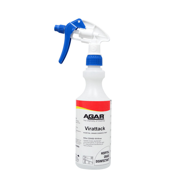 Agar 500mL Virattack Hospital-Grade Disinfectant Spray Bottle with Tri ...