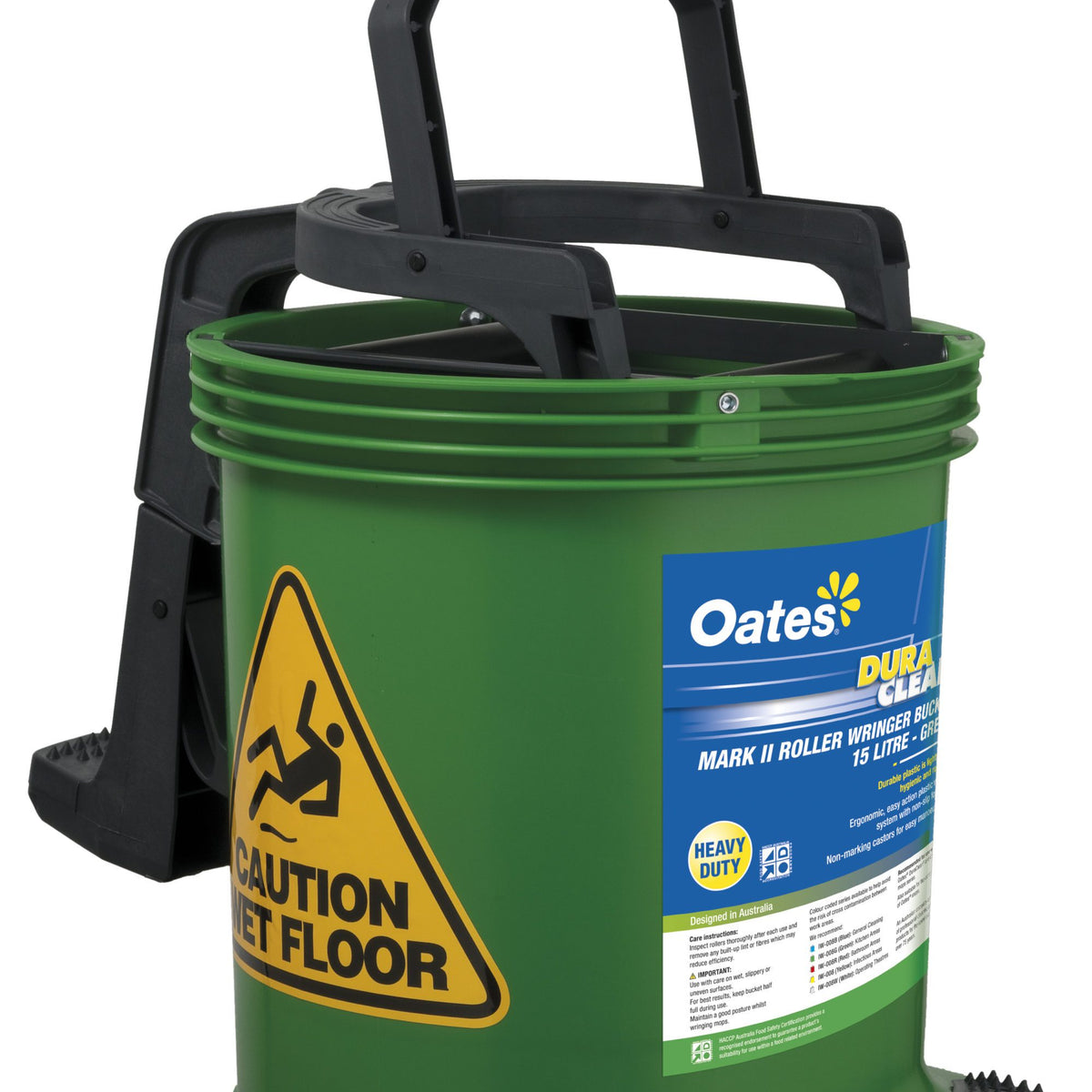 DuraClean Mark II Roller Wringer Bucket '15L' Green – Uniqleen