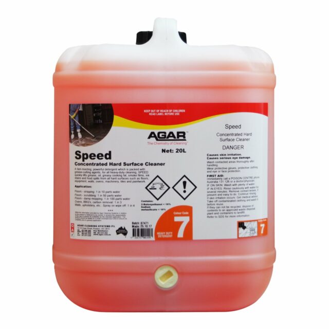 Agar Speed Versatile Heavy Duty detergent, 20L – Uniqleen
